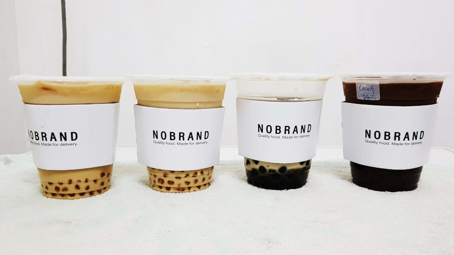 No Brand Bubble Tea