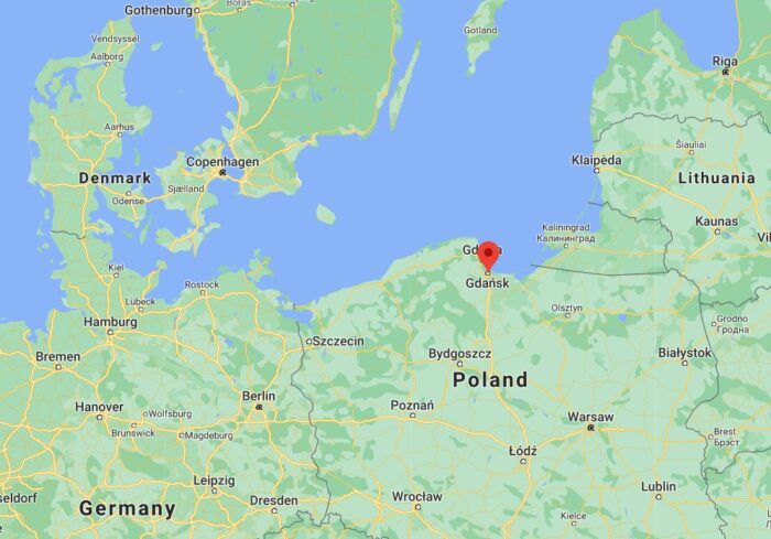 เมือง Gdansk อยู่ตรงไหน อ่านออกเสียงว่าอะไร
