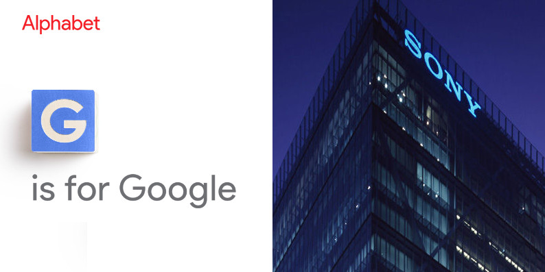 Alphabet and Sony