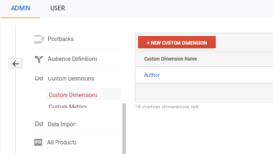 Google Analytics Custom Dimensions with WordPress