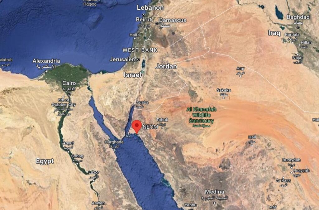 Neom เมืองไซไฟในทะเลทราย