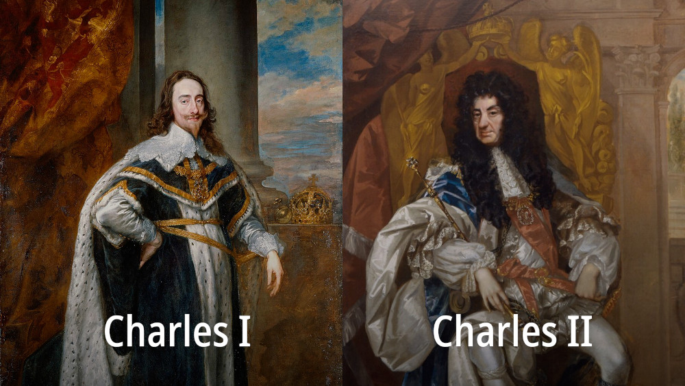 ประวัติกษัตริย์ชาร์ลส์ที่ 1 และ 2 ของอังกฤษ